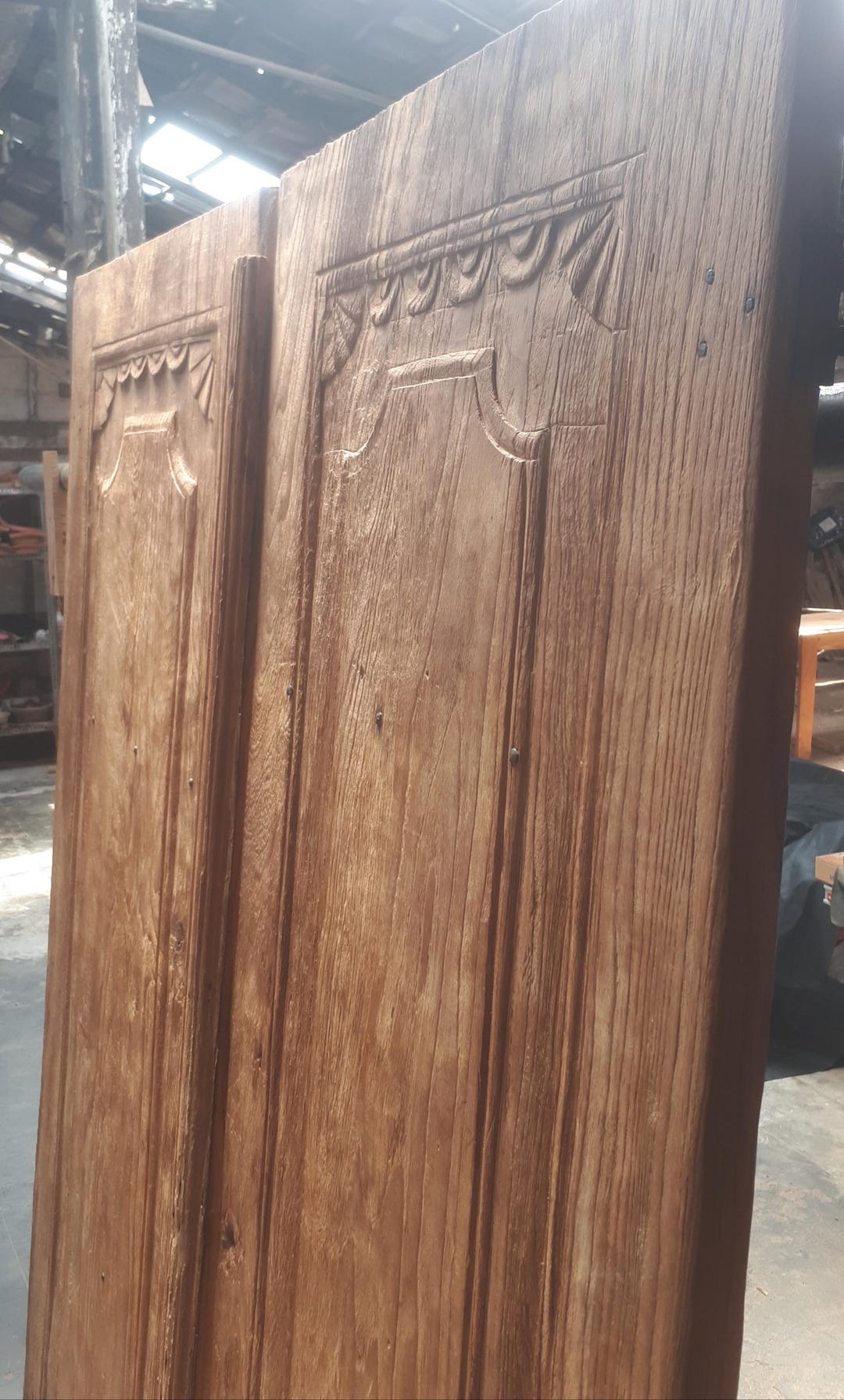 Double Doors | Natural Doors | Vintage Doors | Entry Doors | Natural ...