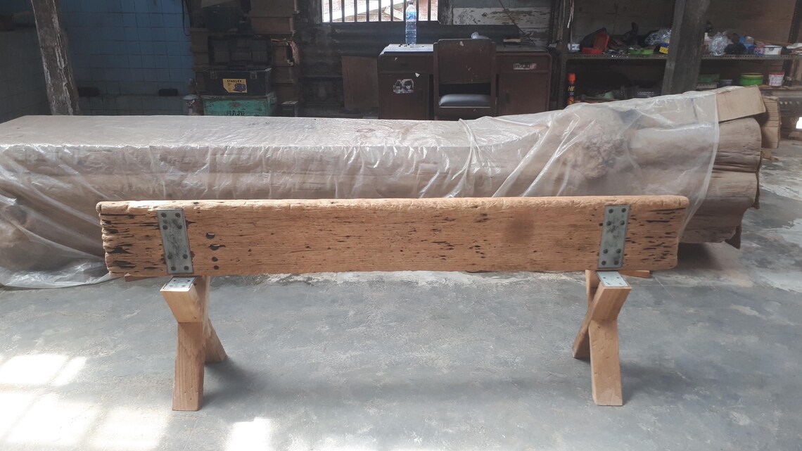 Twoo Face Bench Bench natural Wood Bench Natural Rustic Wood Bench ...