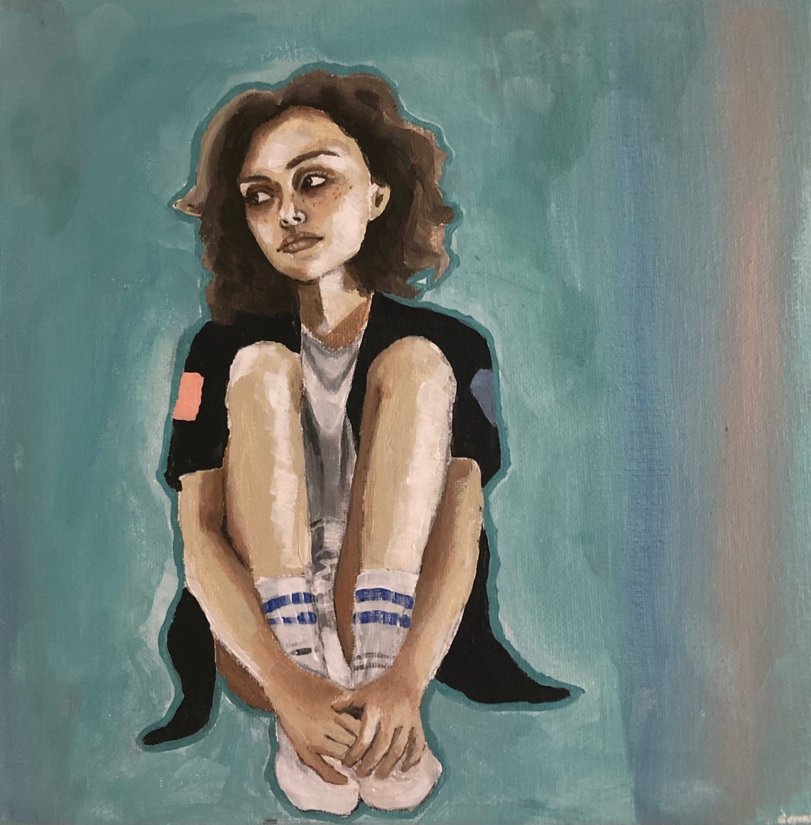 Lingering Girl - Etsy