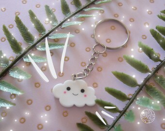 Soft Cloud Keychain • Original & Fun • Gift Idea > Birthday, Christmas ...
