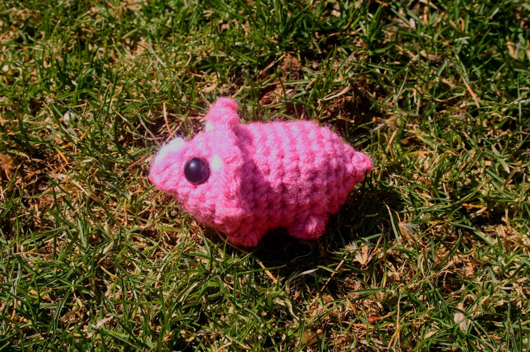 Mini Crochet Dino - MADE TO ORDER | Crochet Triceratops | Crochet ...
