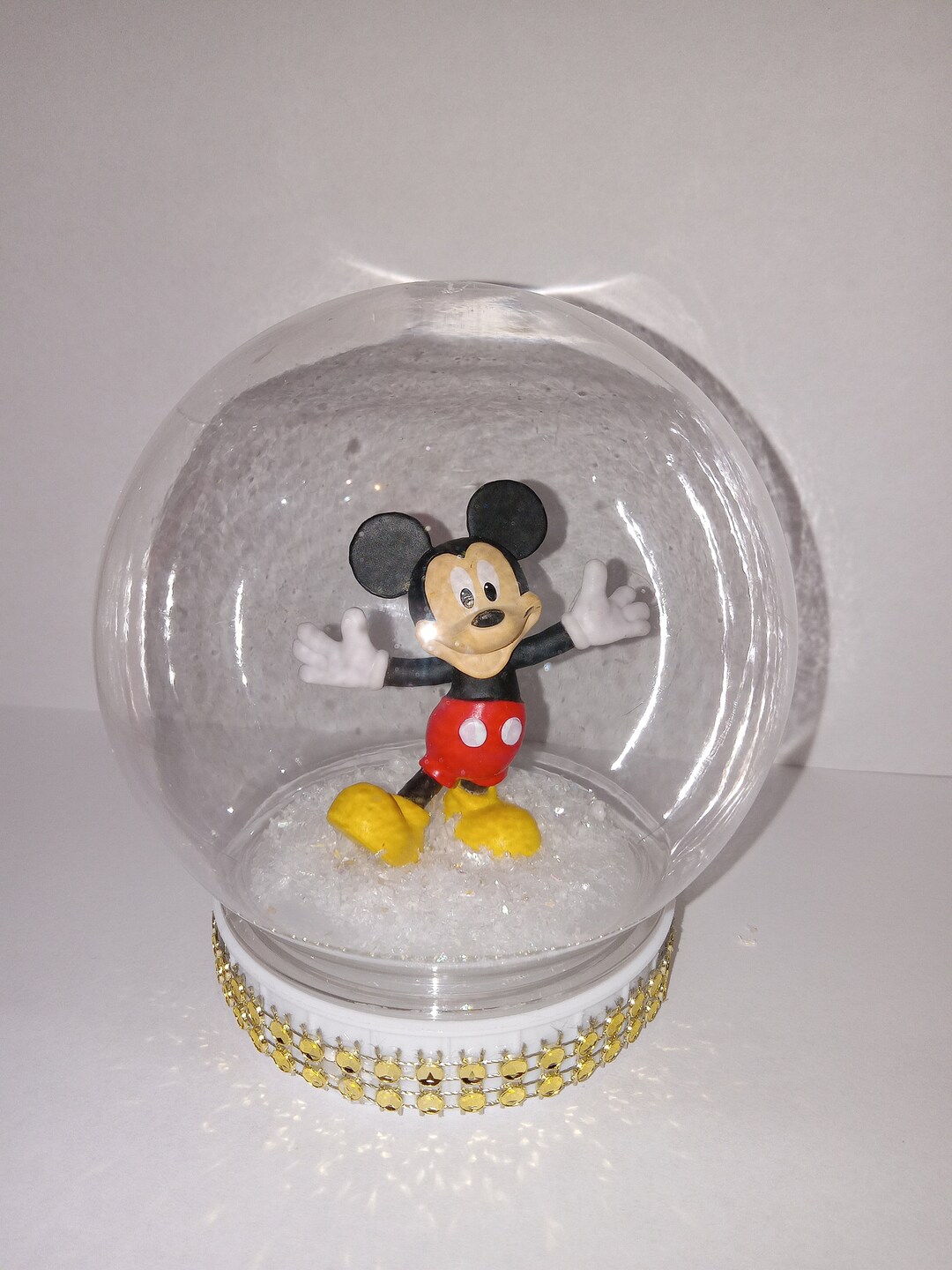 Mickey Mouse Snow Globe - Etsy