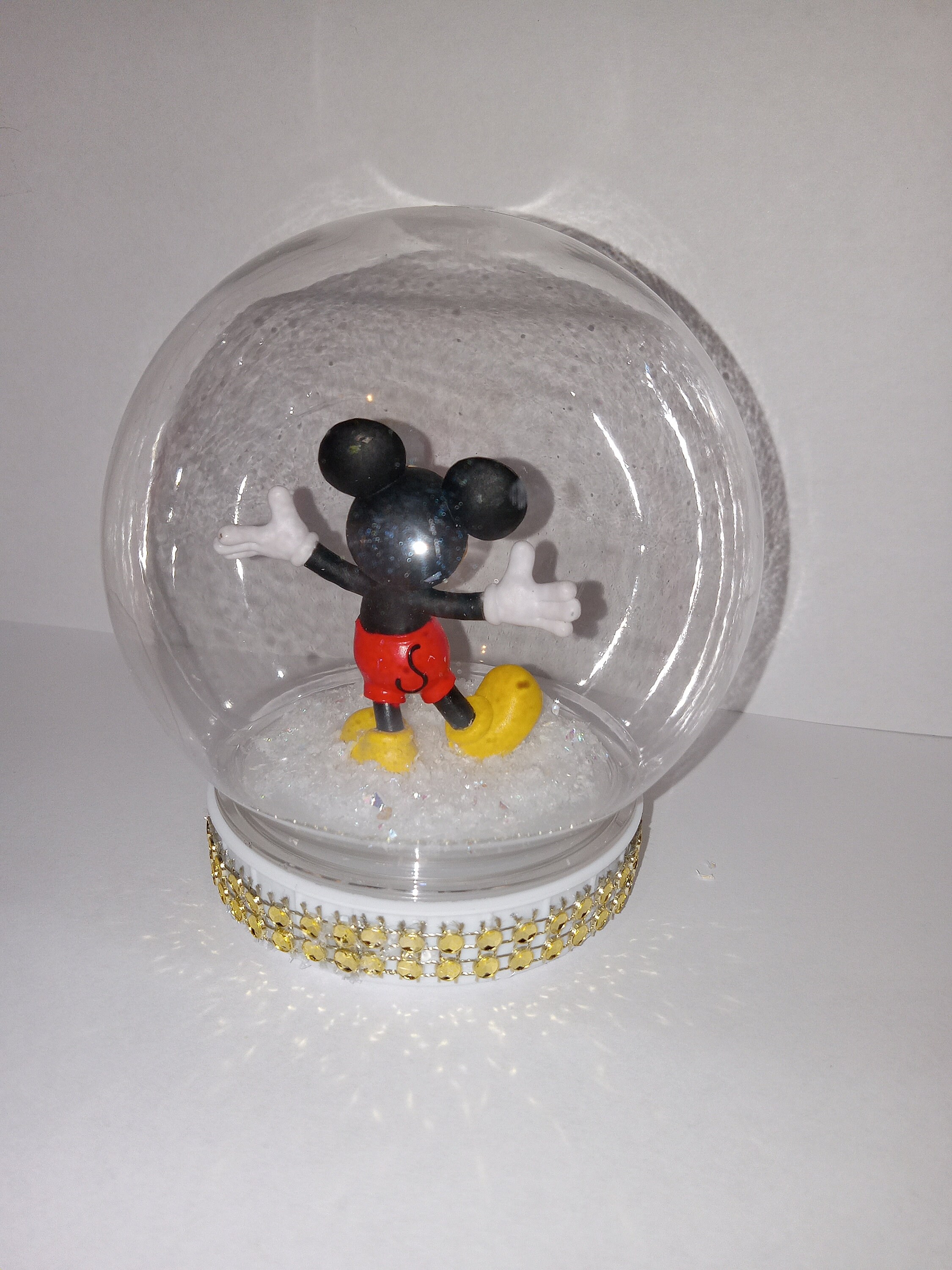 Mickey Mouse Snow Globe - Etsy