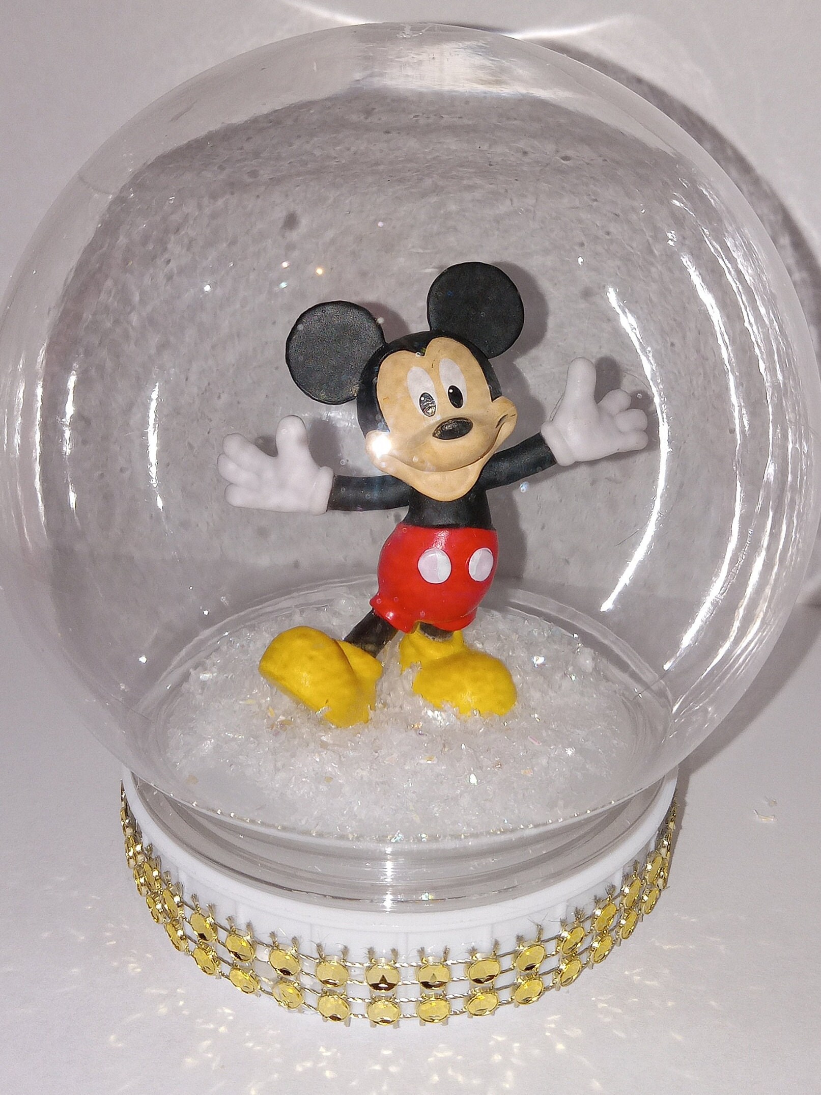Mickey Mouse Snow Globe - Etsy
