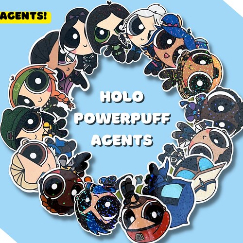 Valorant X Powerpuff Girls Vinyl Stickers - Etsy