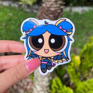 Valorant X Powerpuff Girls Vinyl Stickers - Etsy