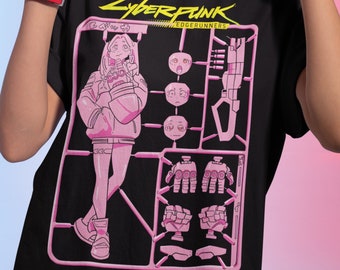 Edgerunners Graffiticore Rebecca Unisex Graphic Tee, Edge Runner Shirt ...