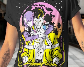 Edgerunners Graffiticore Rebecca Unisex Graphic Tee, Edge Runner Shirt ...