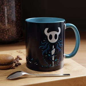 Hollow Knight Accent Coffee Mug, Indie Game Mug, Silksong Mug, Hornet ...