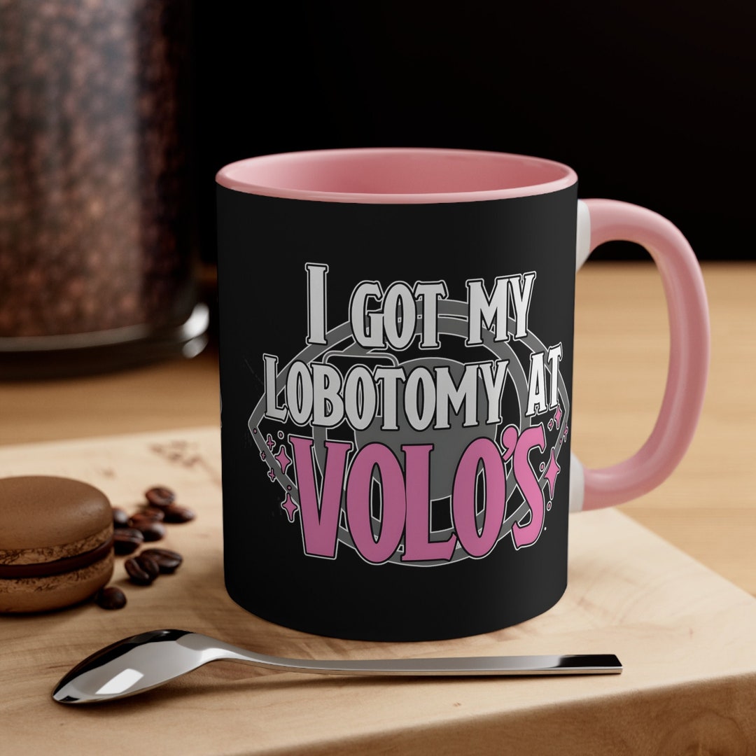 Lobotomy at Volo's Accent Coffee Mug, Baldur's Gate Mug, Gamer Mug - Etsy