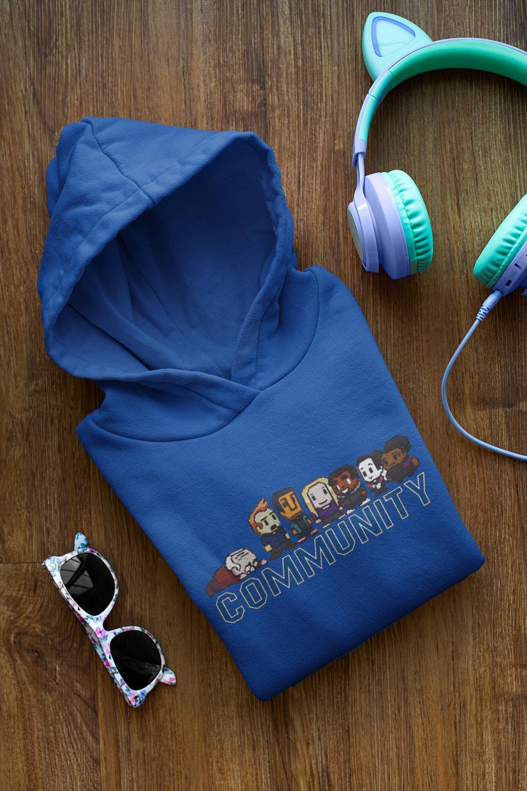 8bit Community Unisex Heavy Blend™ Hooded Sweatshirt, Community Hoodie ...