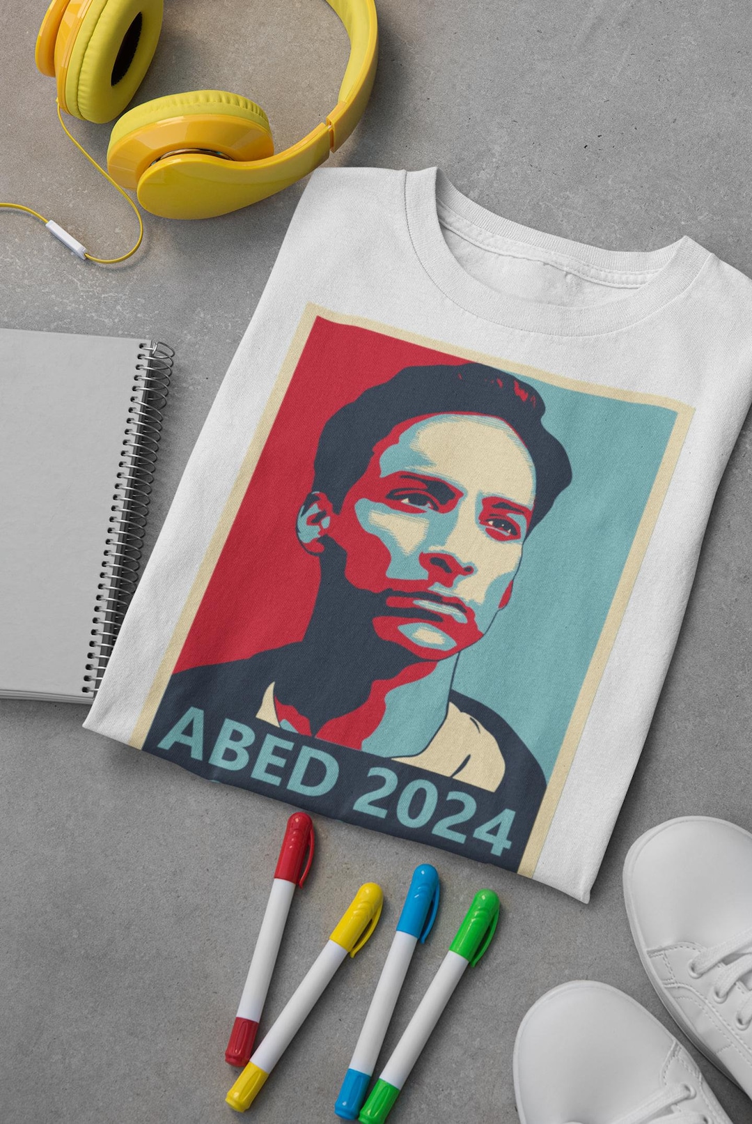 Abed 2024 Softstyle T-shirt, 2024 Election Shirt, Abed Patriotic Shirt ...