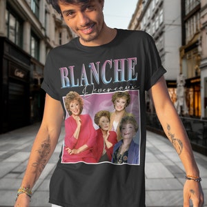 BLANCHE Homage Vintage Graphic Tee, Blanche Devereaux Vintage Shirt ...