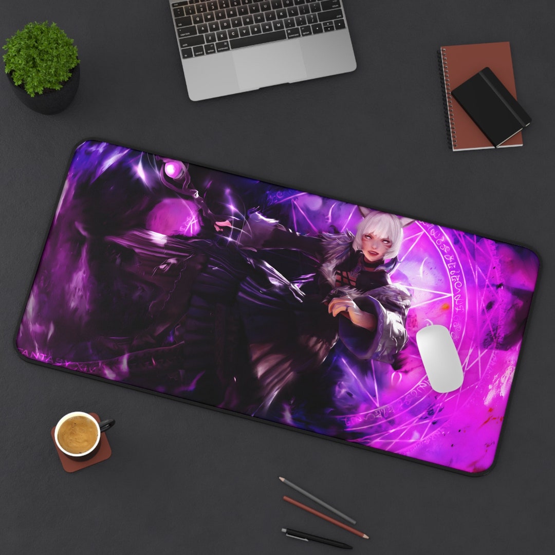 Yshtola XIV Desk Mat, Gaming Mouse Pad, FF14, XIV, Final Mouse Pad - Etsy