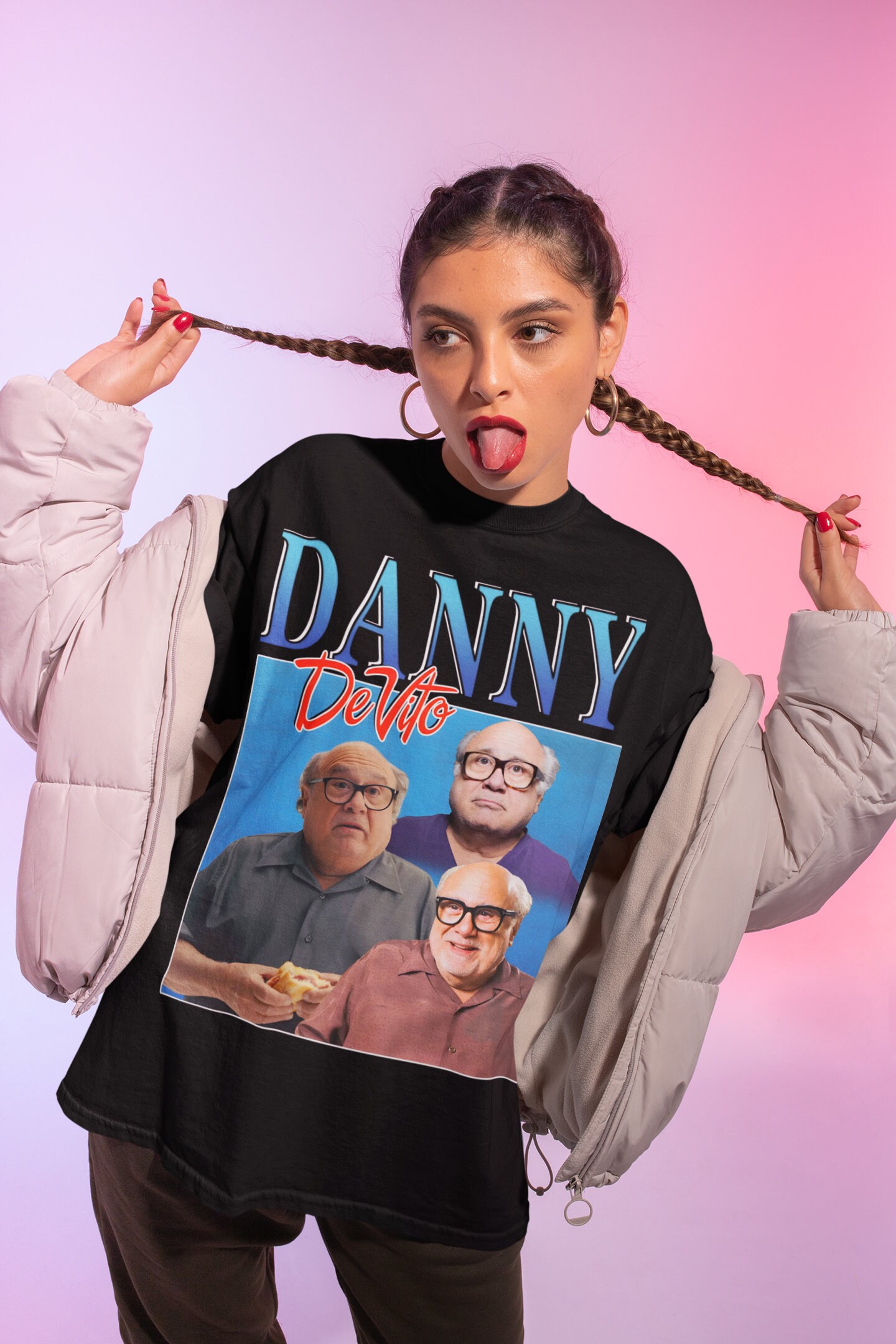 DANNY DEVITO Shirt Danny Devito Homage Vintage Tshirt Danny - Etsy