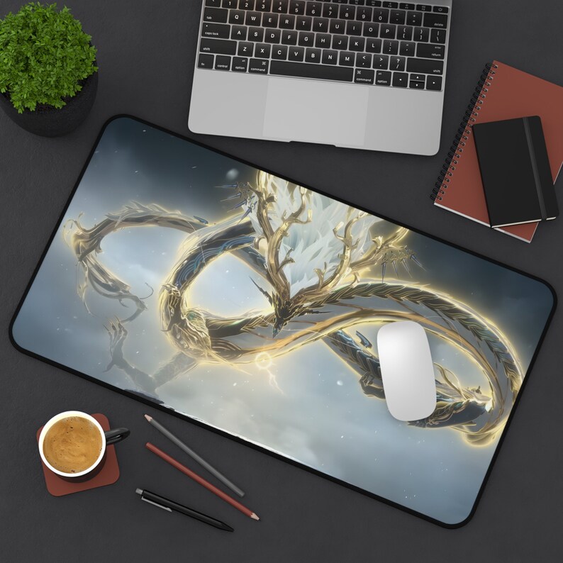 Jue Dragon Wuthering Waves Desk Mat, Gaming Mouse Pad, Wuthering Waves ...