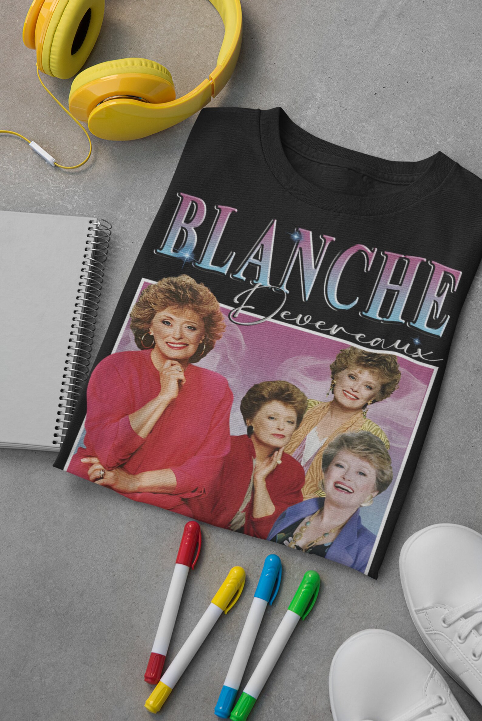 BLANCHE Homage Vintage Graphic Tee, Blanche Devereaux Vintage Shirt ...