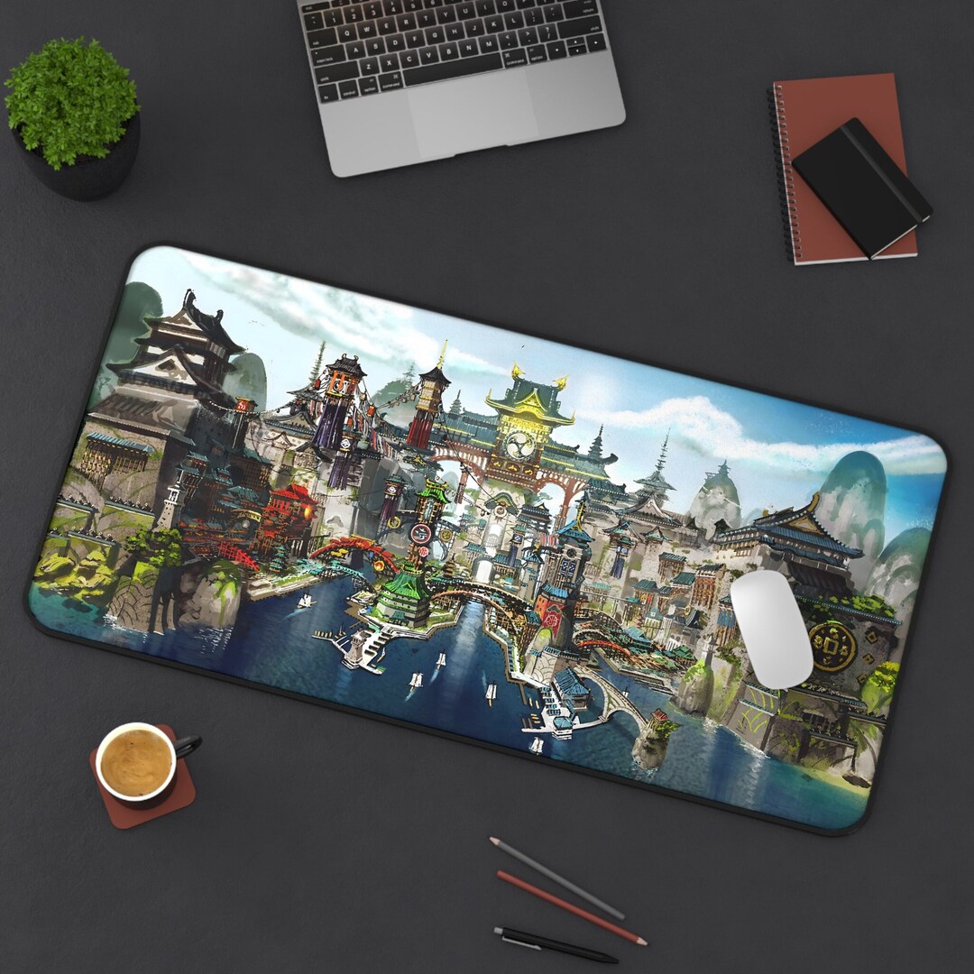 Kugane XIV Desk Mat, Gaming Mouse Pad, FF14, XIV, Final Mouse Pad - Etsy