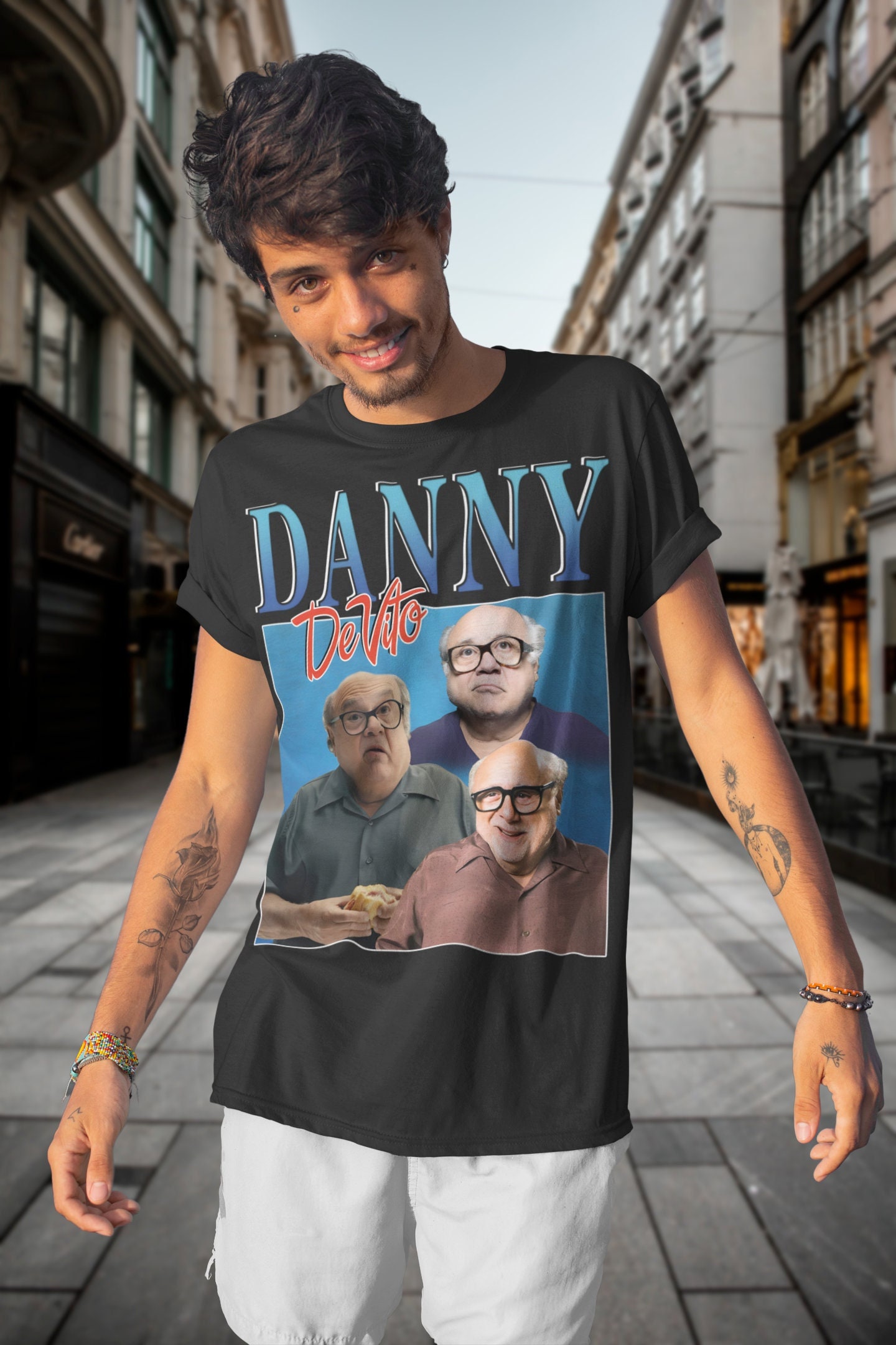 DANNY DEVITO Shirt Danny Devito Homage Vintage Tshirt Danny - Etsy