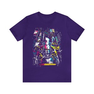 Edgerunners Neoncore David Unisex Graphic Tee, Edge Runner Shirt ...