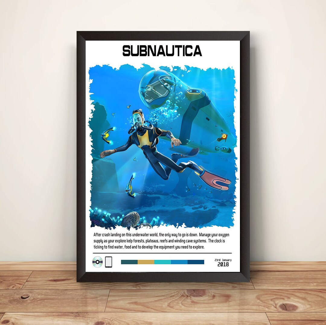 Submarine Homage Matte Vertical Poster, Submarine Print, Underwater ...