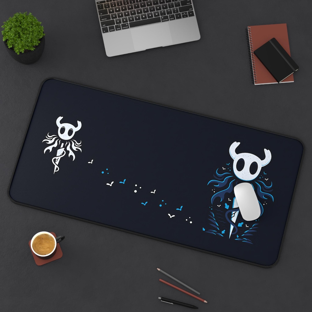 Hollow Knight Desk Mat Mouse Pad, Silksong Game Desk Mat, Hornet ...