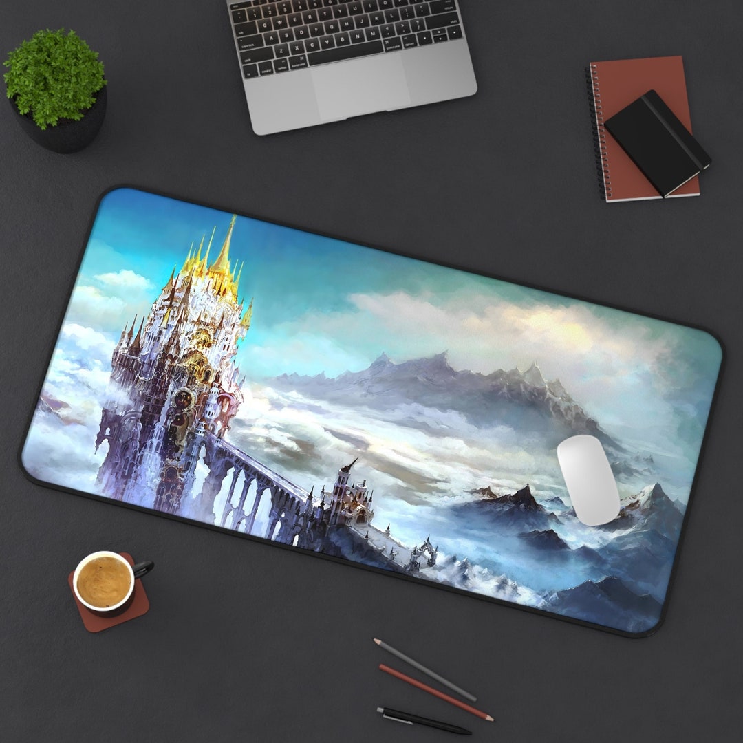 Ishgard XIV Desk Mat, Gaming Mouse Pad, FF14, XIV, Final Mouse Pad - Etsy