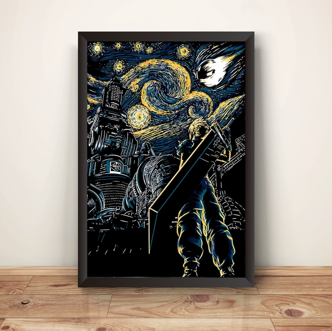 Starry Mako Reactor Premium Matte Vertical Posters, Final Fantasy ...
