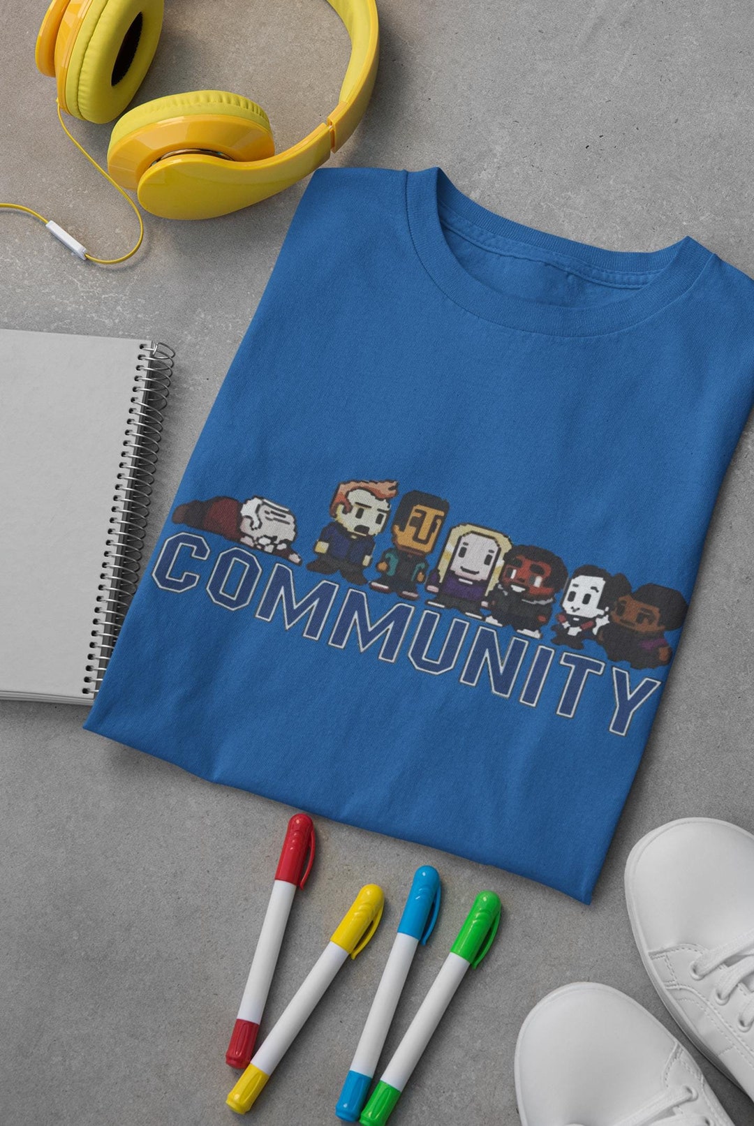 8bit Study Group Community Other Softstyle T-shirt, Community Tshirt ...