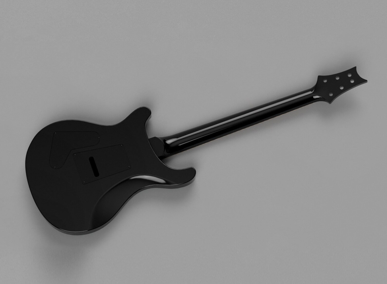 PRS Custom 24 Guitar CAD Model - Etsy