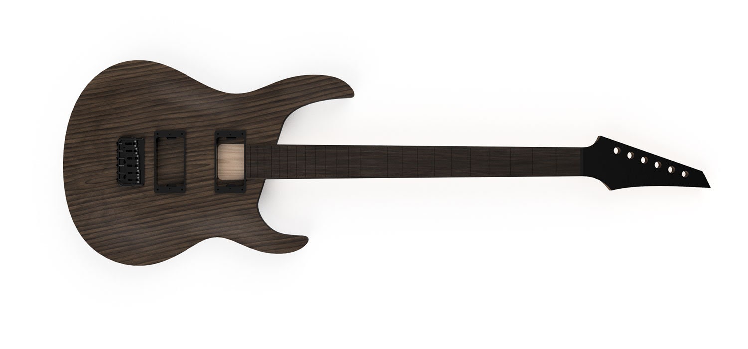 JTB-II Guitar CAD Model - Etsy