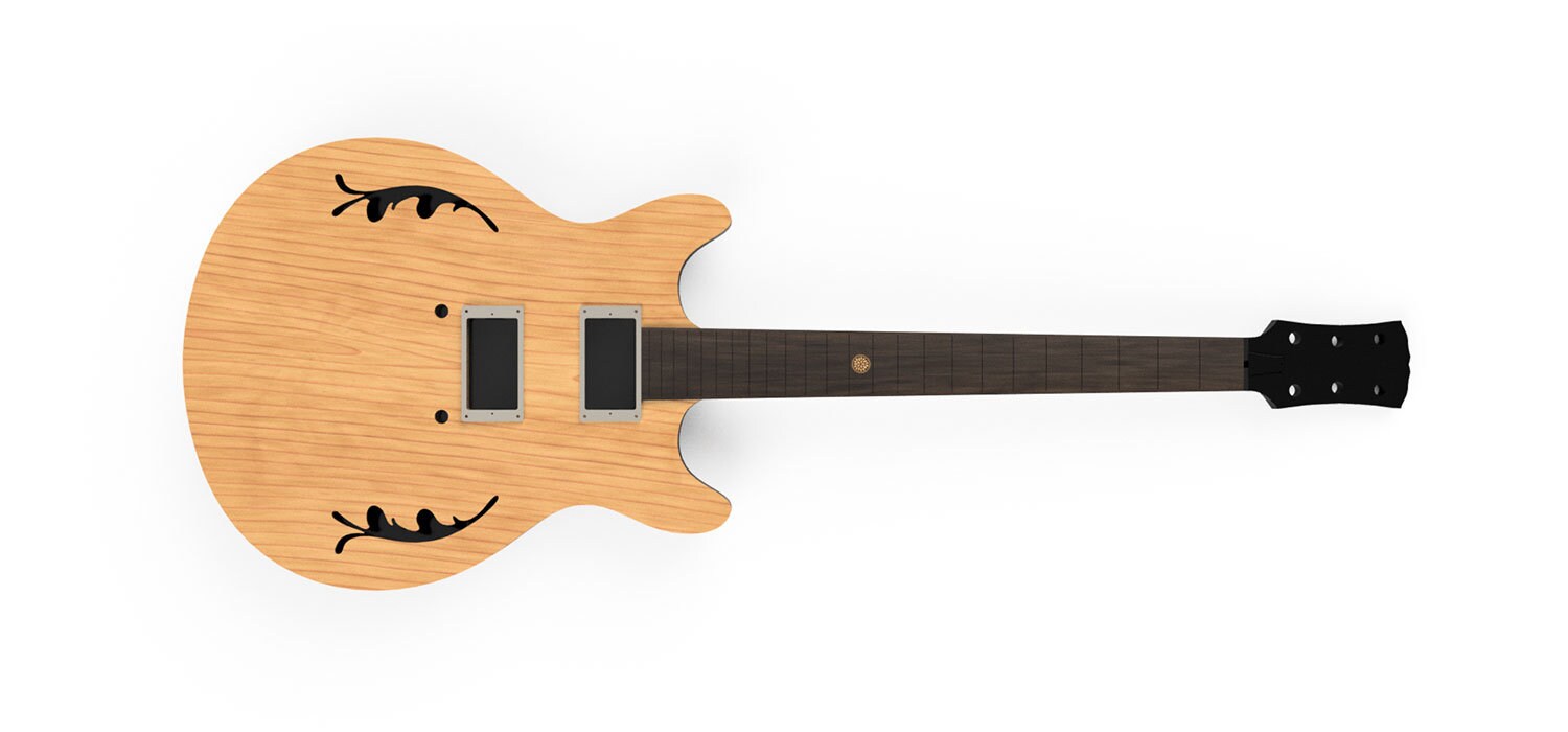 JTB-III Guitar CAD Model - Etsy