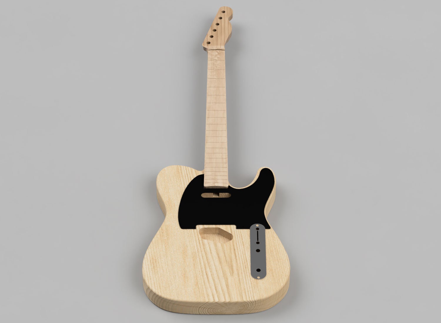 Fender Telecaster 1958 Guitar CAD Model - Etsy