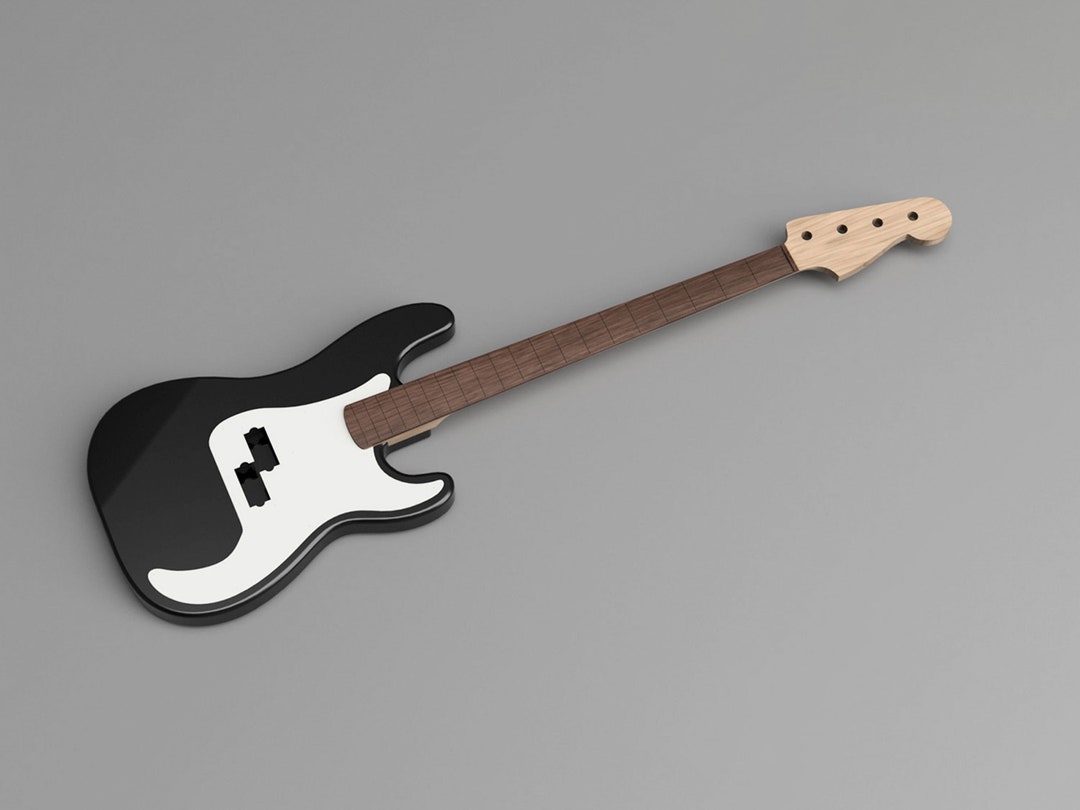 Fender Precision Bass CAD Model - Etsy