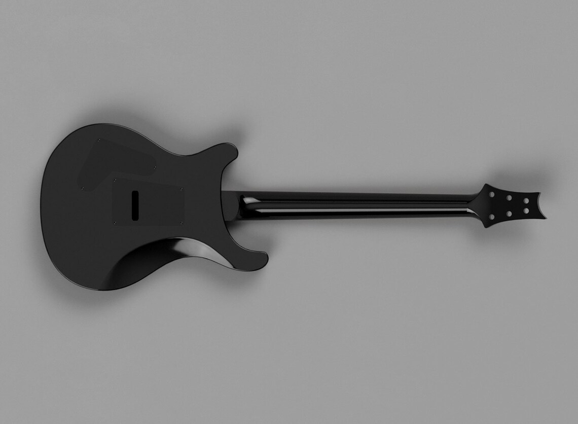 PRS Custom 24 Guitar CAD Model - Etsy