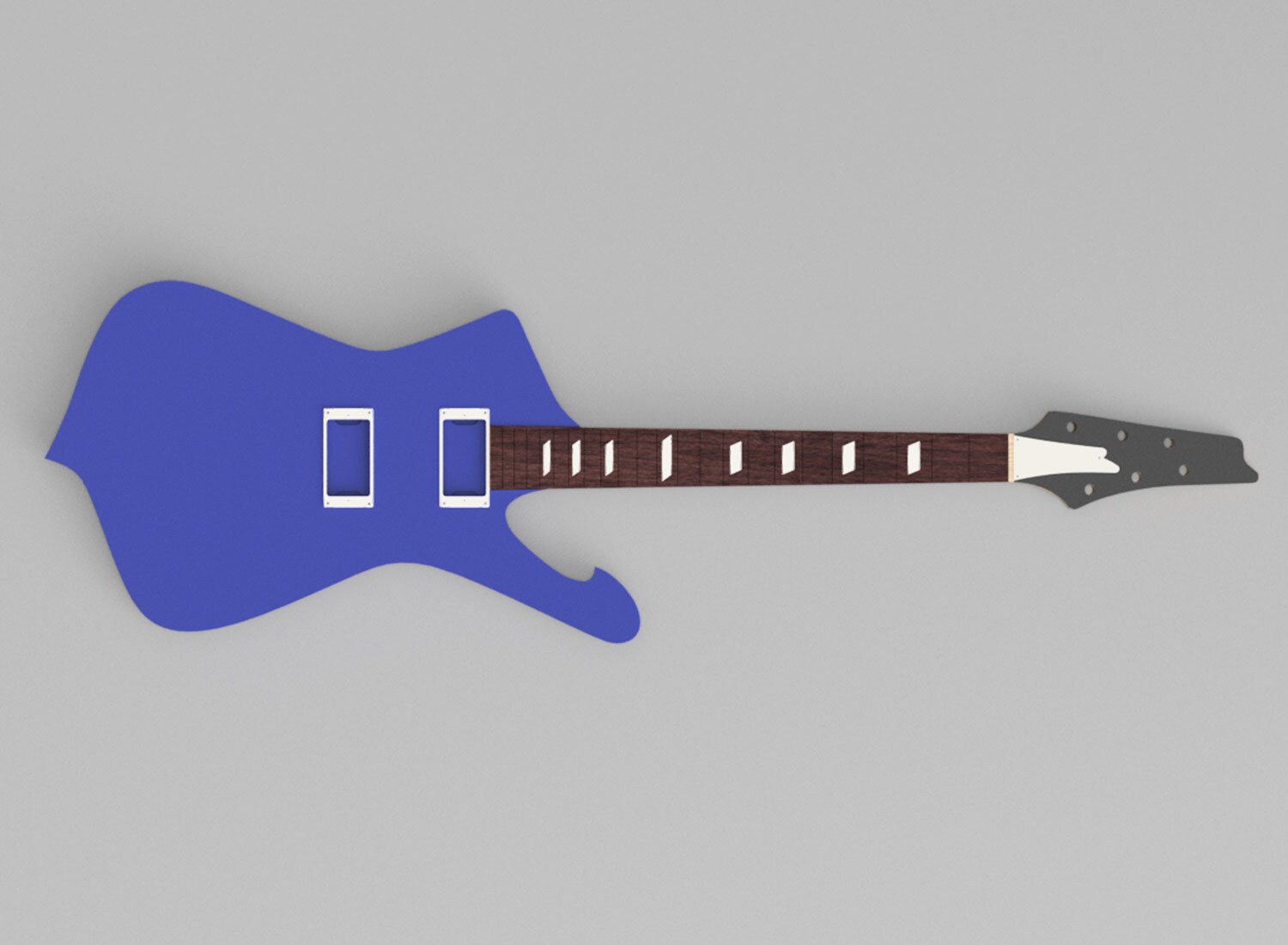 Ibanez Iceman IC300 Guitar CAD Model - Etsy