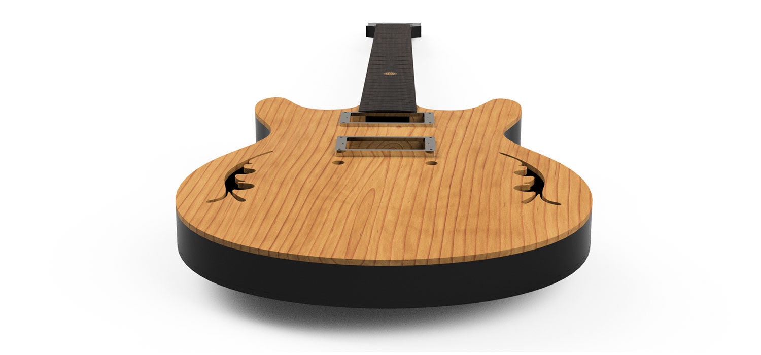 JTB-III Guitar CAD Model - Etsy