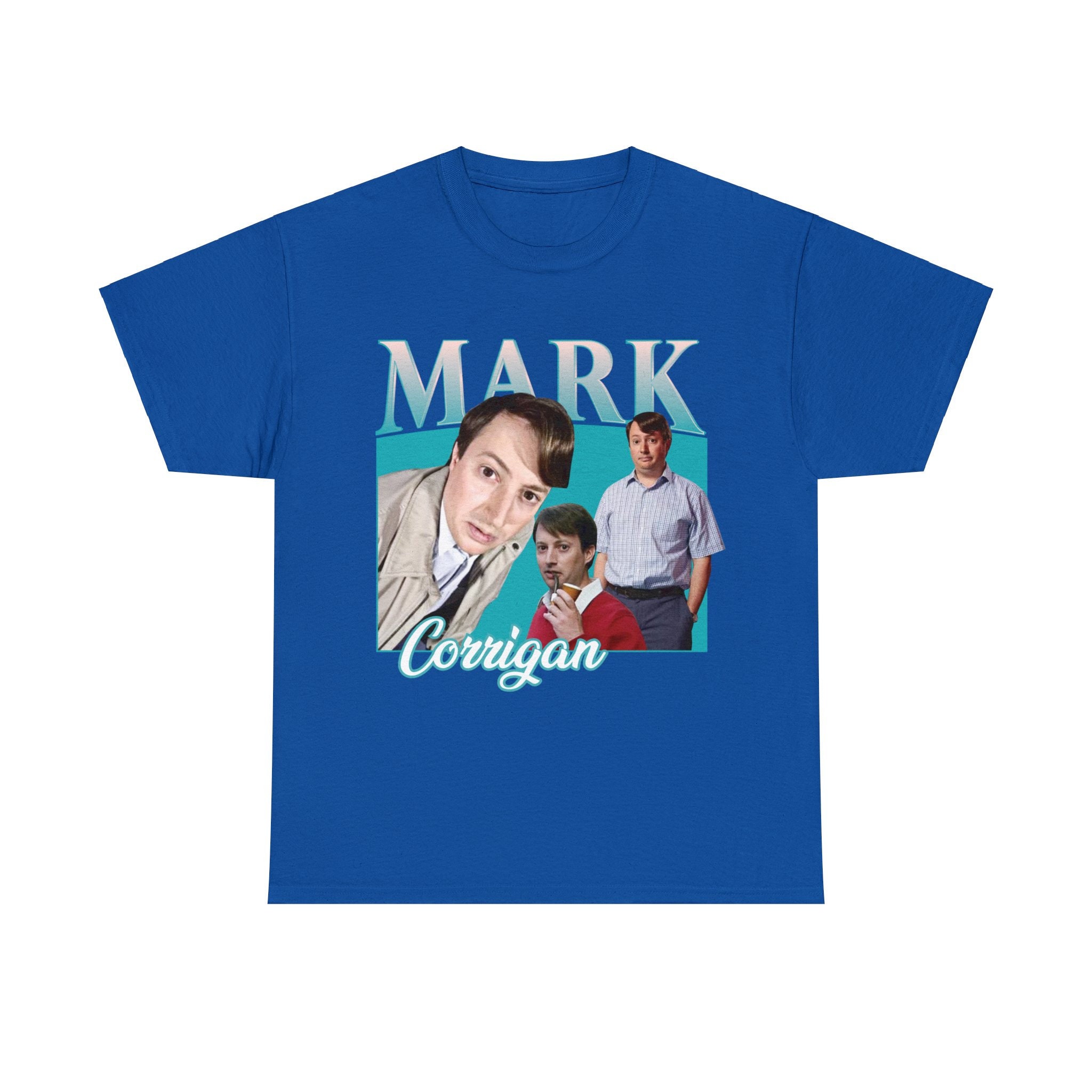 Mark Corrigan Tshirt Funny British TV Show Shirt Gift Super Hand Mens ...