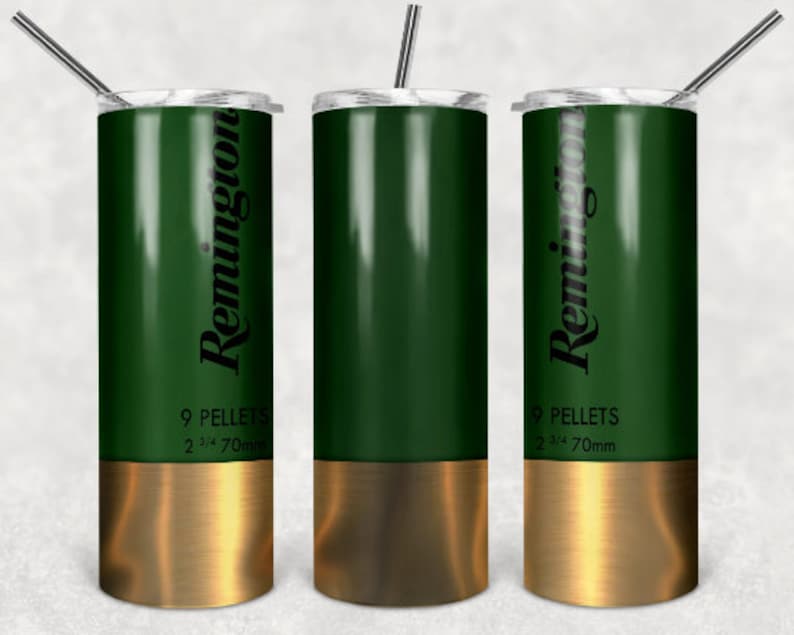 2 Shotgun Shell Designs Green and Red/ Template for Sublimation, Full ...