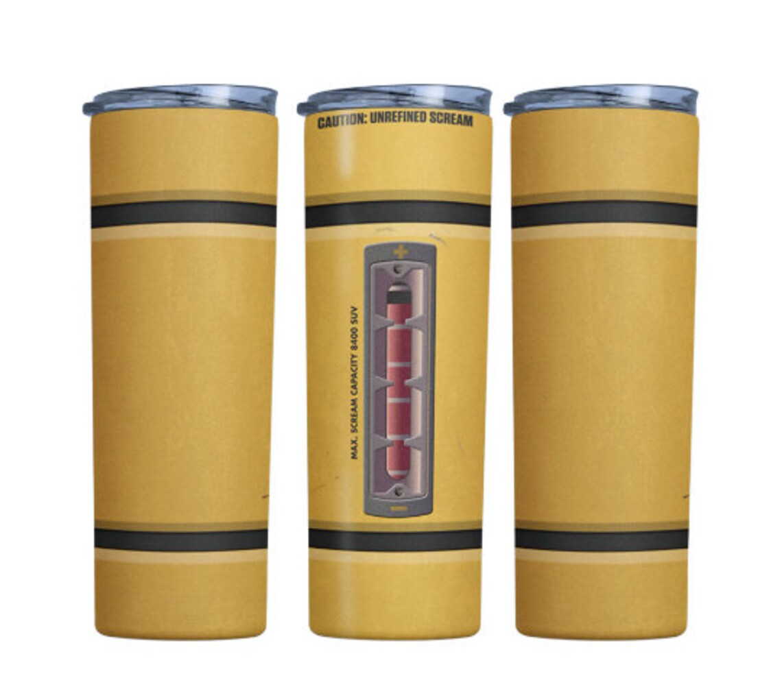 2 Designs 1 Low Price Monsters Inc Scream Canister for 20oz Tumbler - Etsy