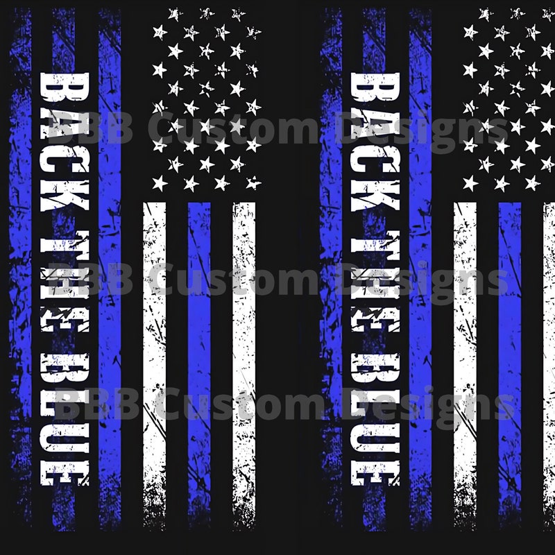 Back the Blue - Etsy