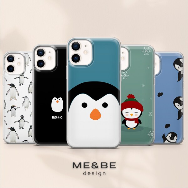 Penguin Phone Case - Etsy