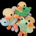 Duckling With Floatie/duck With Frog Pool Floatie/duckling With Pool ...