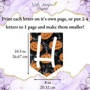 Vintage Printable Happy Halloween Pumpkin Banner Downloadable - Etsy