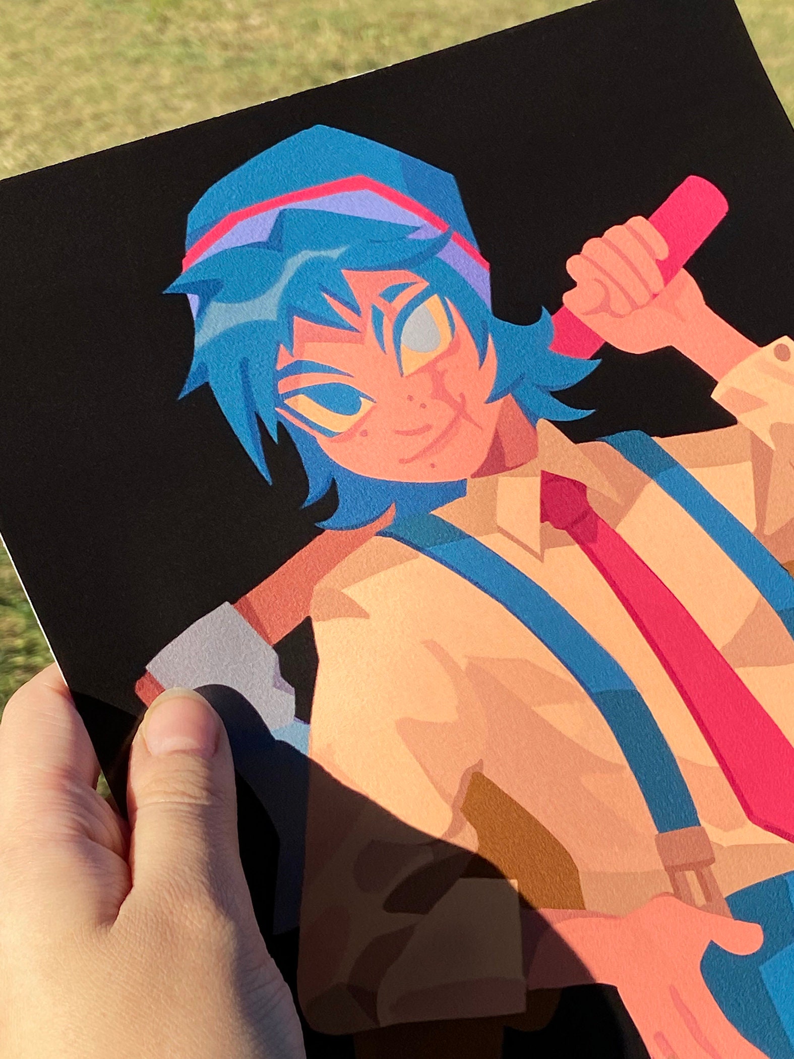 Quackity DSMP Art Print 11x 7.5 Dream SMP Las - Etsy