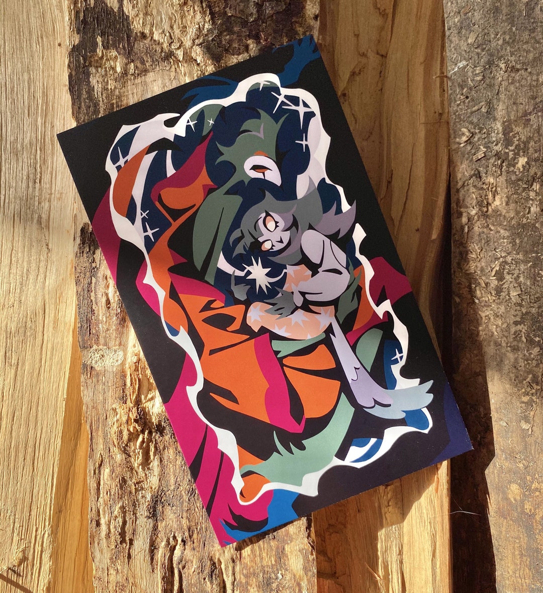 HELLUVA BOSS Stolas & Octavia Print Platon - Etsy