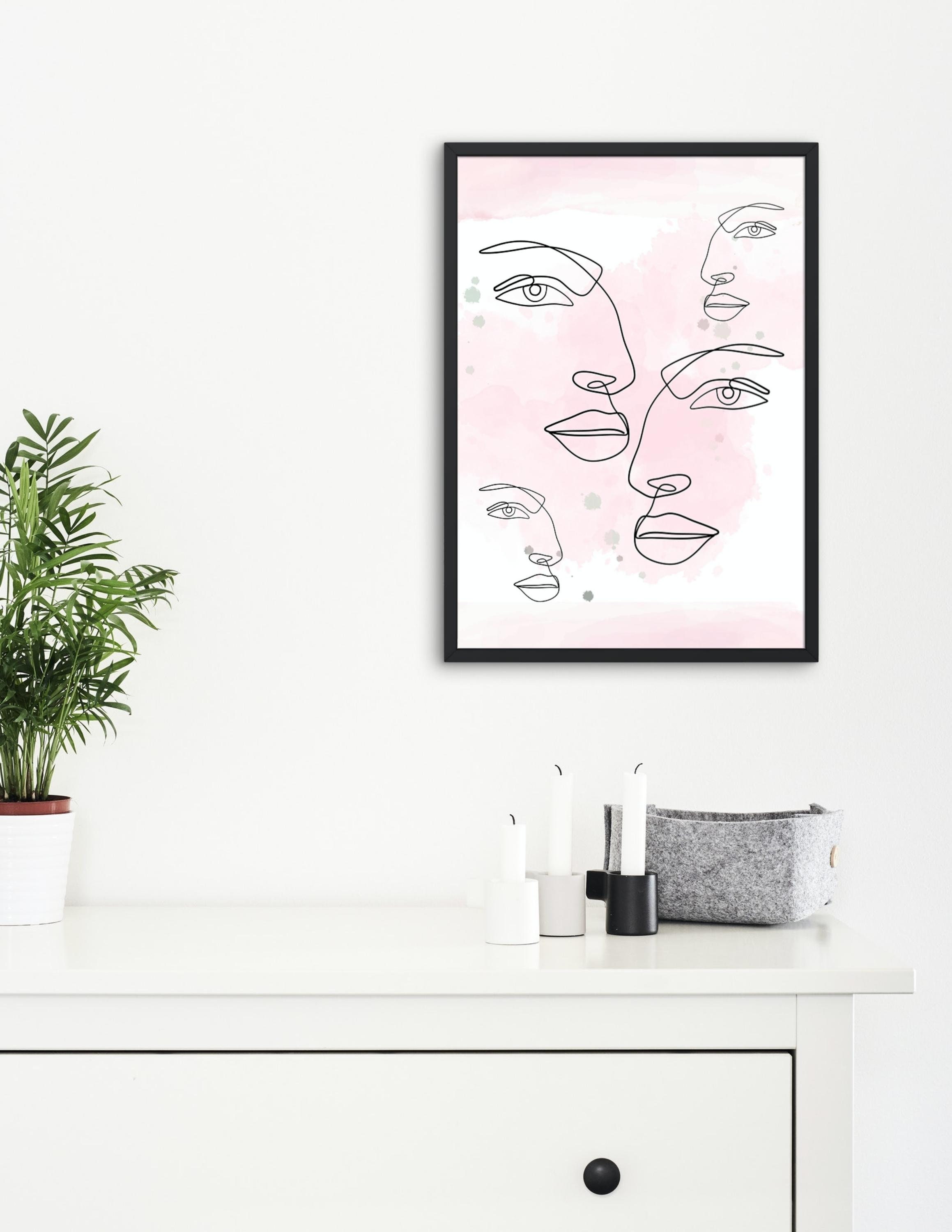 Minimalist Wall Art, Office Decor Wall Art, Printable Decorative Wall ...