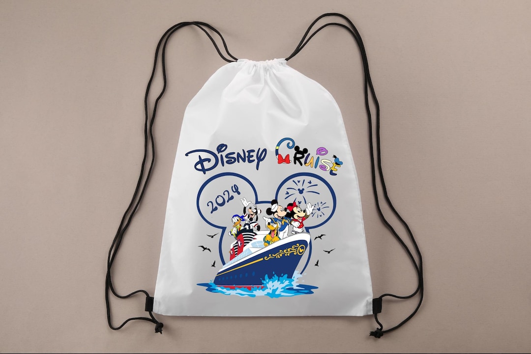 Disney Cruise Pixie Dust, Fish Extender Gift, Drawstring Bag, Fish ...