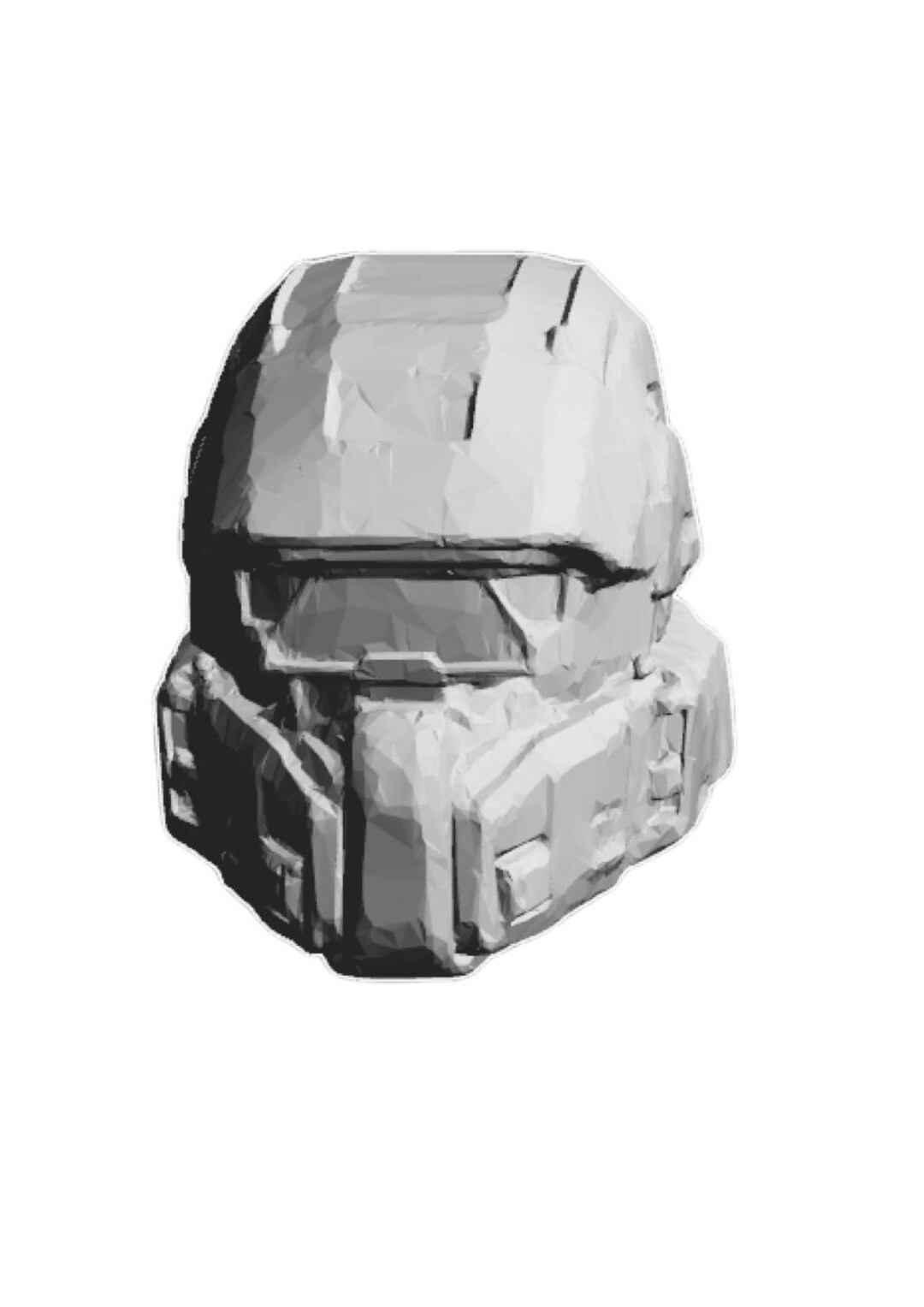 CUSTOM Head for 6inch Figures HALO RAKASHA stl File - Etsy