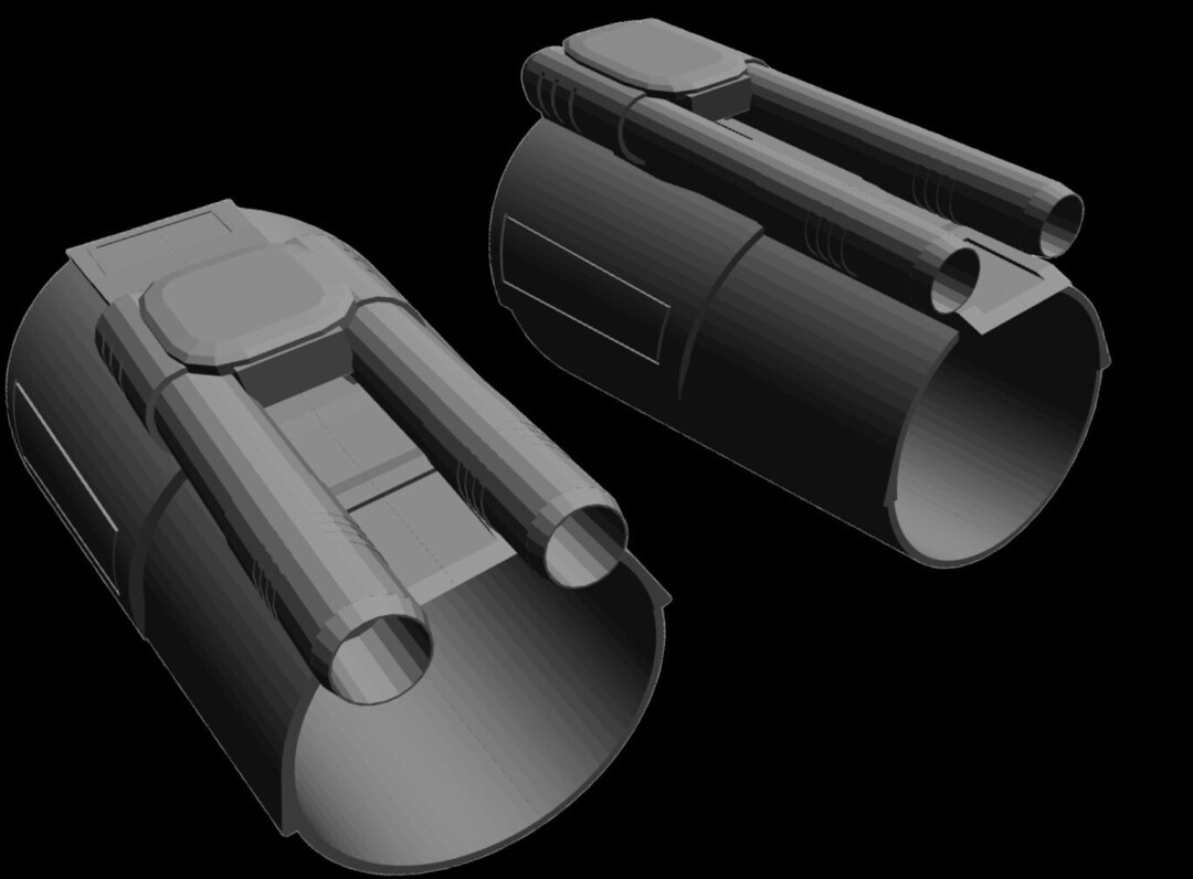 Mandalorian Gauntlet blaster STL - Etsy